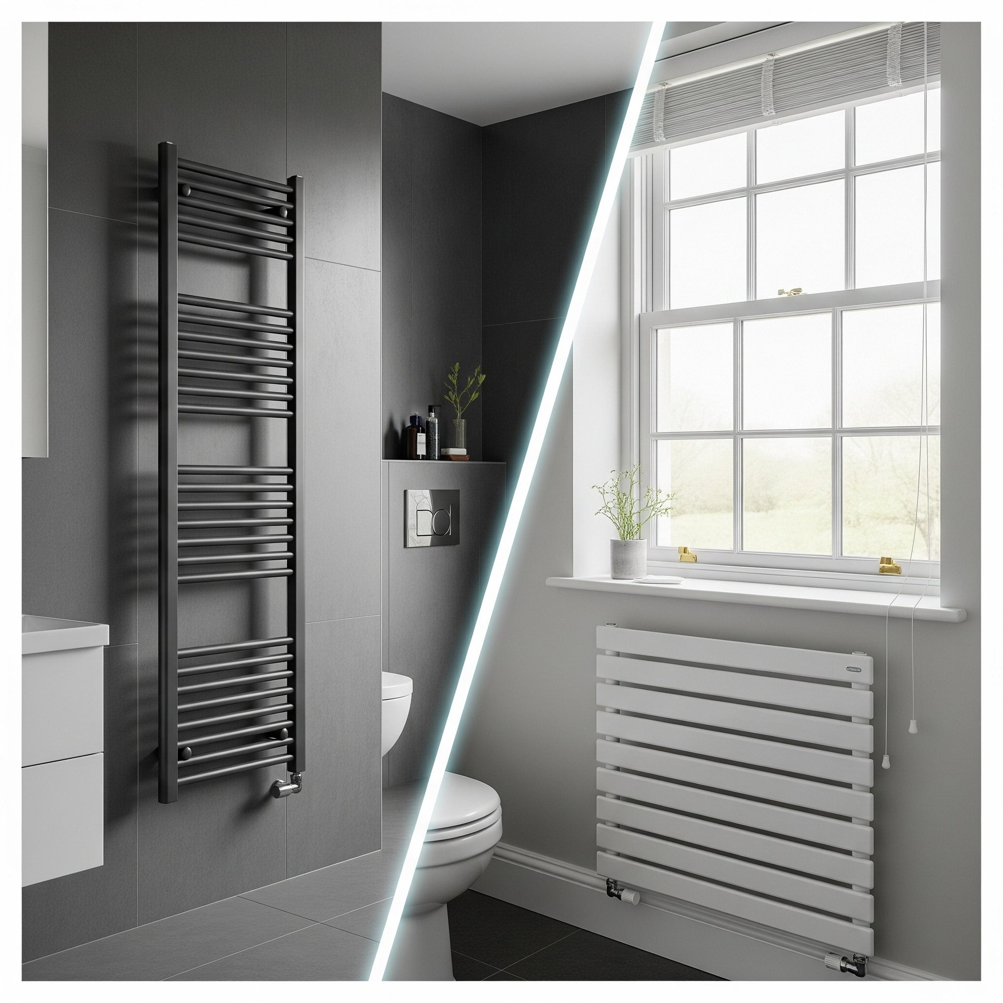 Horizontal vs Vertical Towel Rails: Pros & Cons